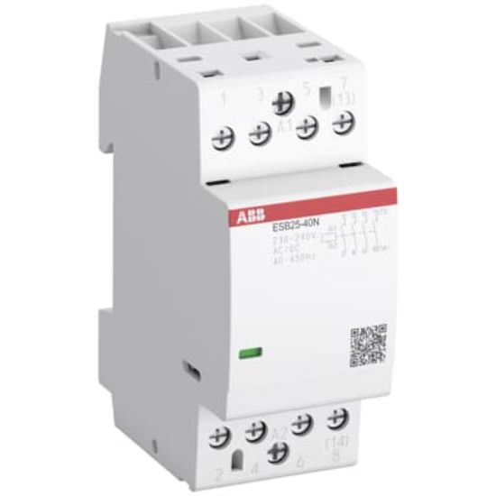 Contactor Chiếu Sáng ABB ESB25-22N-01 25A 2NO+2NC Coil 24VAC/DC
