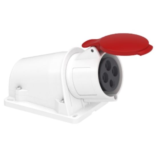 Ổ cắm nổi Schneider PKF32W434, 32A 3P+E 400V IP44