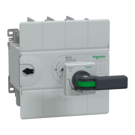 Bộ Chuyển Nguồn Bằng Tay GoPact MTS630 4P 630A Tay Vặn Dài